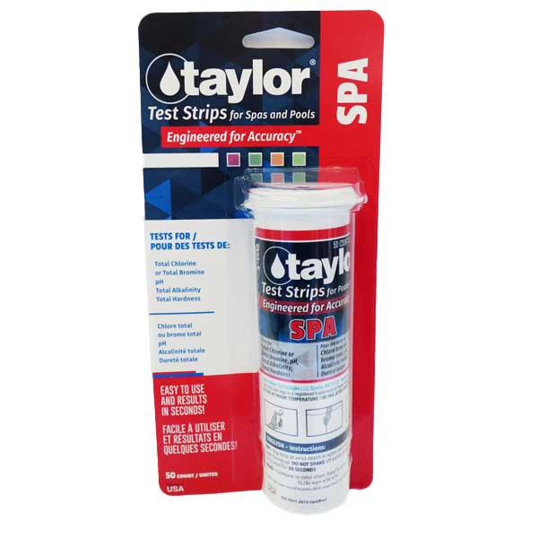 Taylor Technologies S-1412 Spa Test Strips - Lowry Associates
